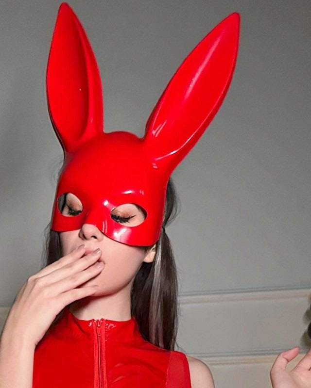 Rouge Fantasy Bunny Roleplay Mask - Sinderella