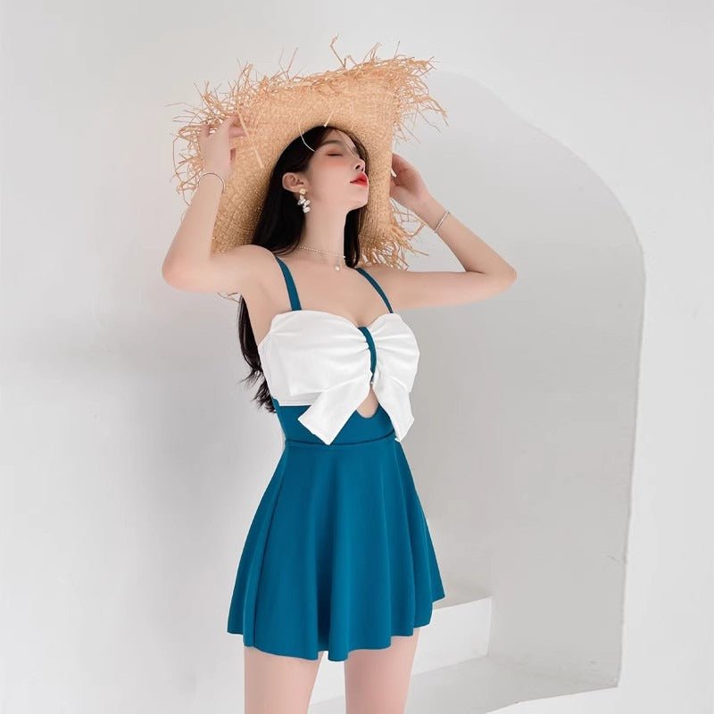 Maeve One Piece Ruffle Swimsuit Backless Monokini For Women By Sinderella